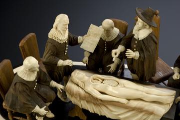 Model of Dr Tulp's Anatomy Lesson, Europe, 1701-1800 | Science Museum ...