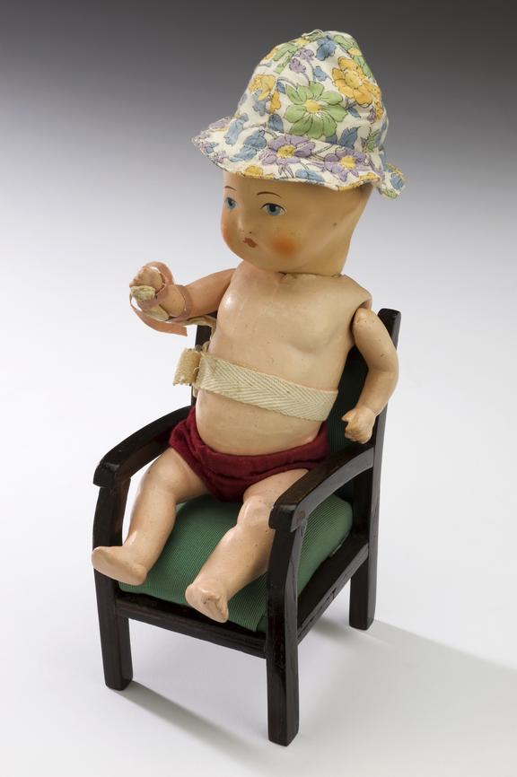 Ceramic teaching doll to show prospective treatments, England, 1930 ...