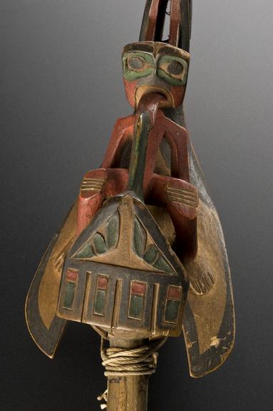 Rattle of a ‘medicine man’ or Chief, North America, 1801-1900 | Science ...