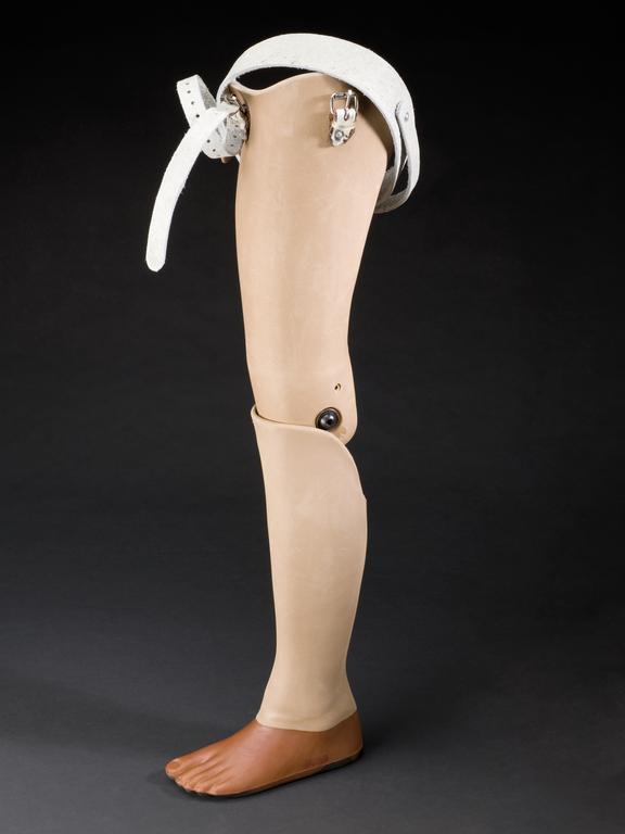 Artificial left leg, Cambodia, 1998 | Science Museum Group Collection