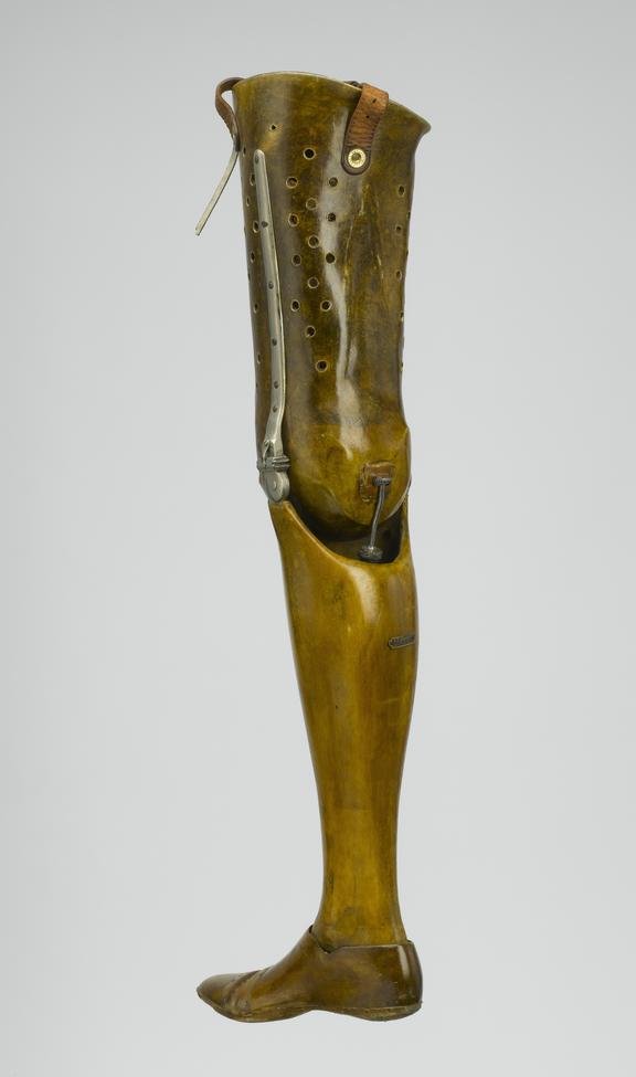 Artificial left leg, London, England, 1861-1920 | Science Museum Group ...