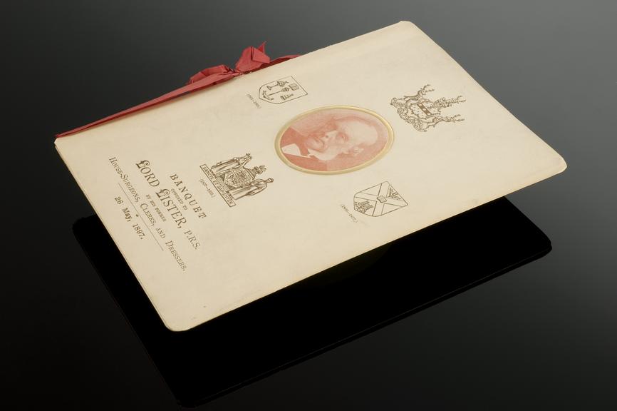 Commemorative booklet for banquet honouring Joseph Lister | Science ...