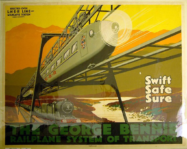 The George Bennie Railplane System of Transport | Science Museum Group ...