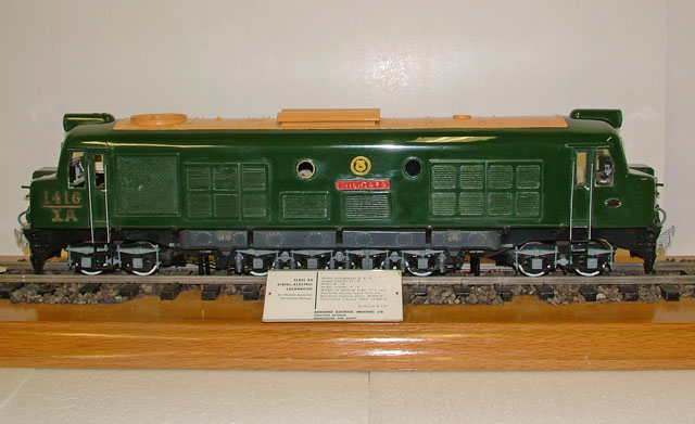 Model Western Australian Govt Railways diesel locomotive | Science ...