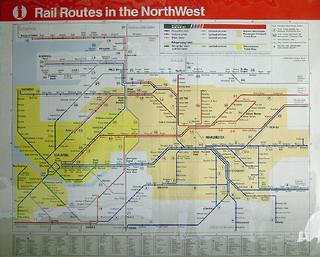rail routes in the north west | Science Museum Group Collection