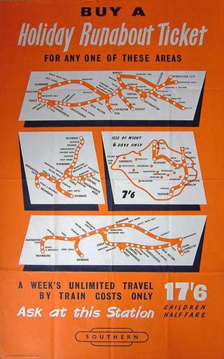Buy a Holiday Runabout Ticket | Science Museum Group Collection