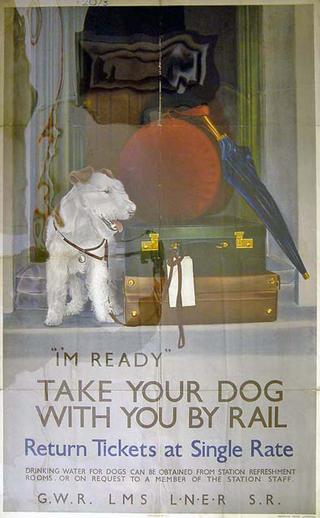 GWR/LMS/LNER/SR poster | Science Museum Group Collection