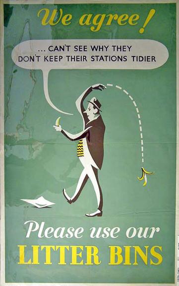 We agree! Please use out litter bins | Science Museum Group Collection