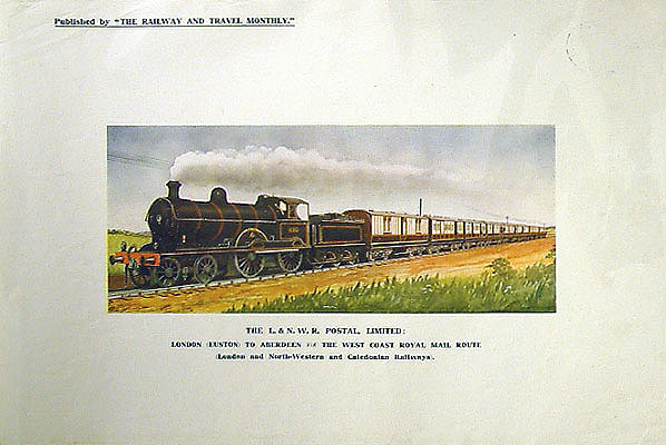 The L&NWR Postal Limited (hauled by LNWR 4-4-0 Locomotive "Pearl" No ...