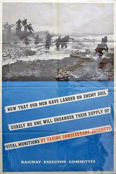 Now that our men have landed on enemy soil | Science Museum Group ...