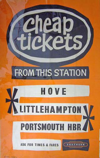 Cheap Tickets from this Station to Hove, Littlehampton and Portsmouth ...