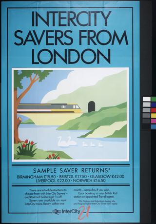 Intercity Savers poster | Science Museum Group Collection