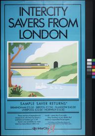 Intercity Savers poster | Science Museum Group Collection