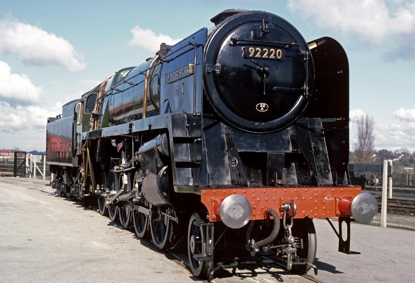 Steam locomotive, entitled Evening Star | Science Museum Group Collection