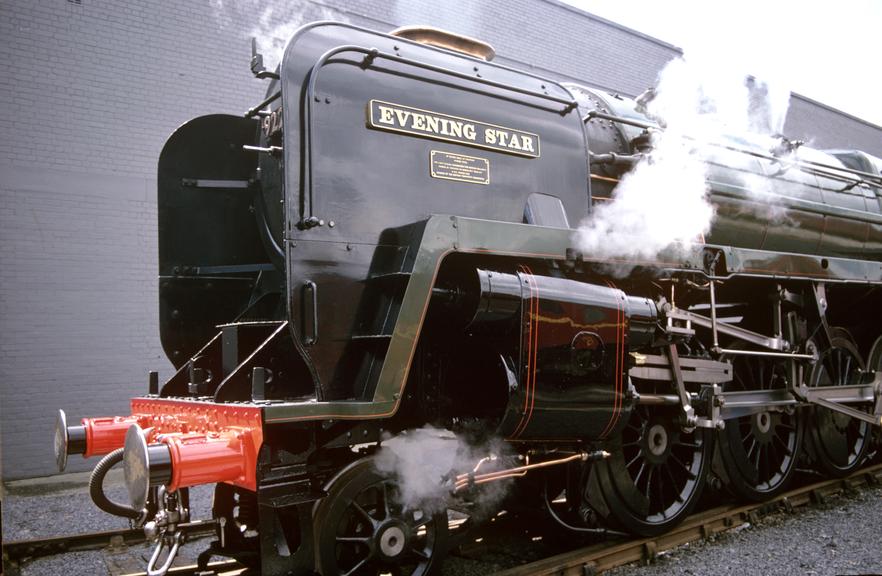 Steam locomotive, entitled Evening Star | Science Museum Group Collection