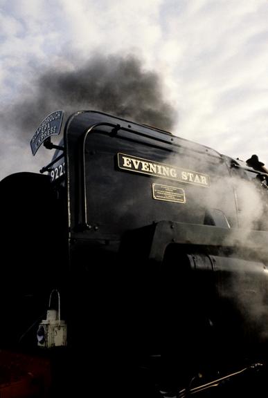 Steam locomotive, entitled Evening Star | Science Museum Group Collection