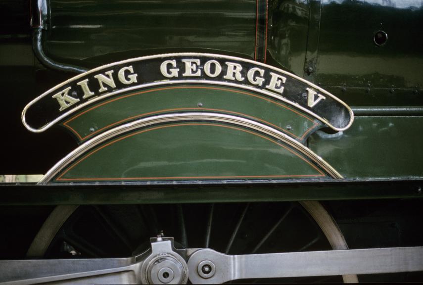Great Western Railway steam locomotive 'King George V' 4-6-0 King class ...