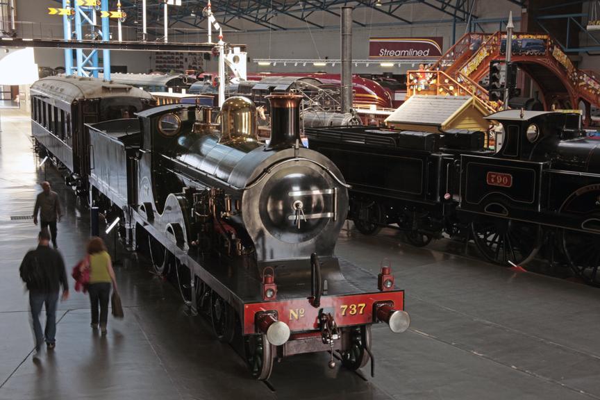South Eastern & Chatham Railway Class D 4-4-0 steam locomotive No 737 ...