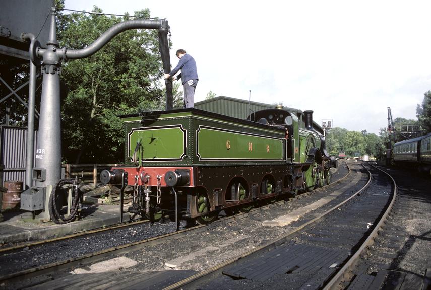 Great Northern Railway 4-2-2 locomotive Stirling Single | Science ...
