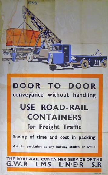 GWR/LMS/LNER/SR poster | Science Museum Group Collection