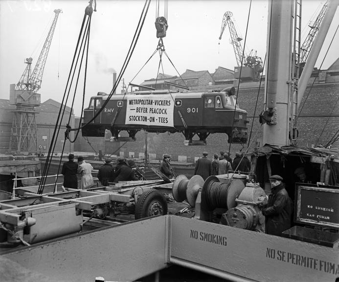 Photographs of Metropolitan-Vickers Locomotives for Brazil | Science ...