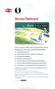 Senior Railcard | Science Museum Group Collection