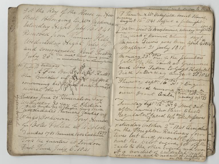 Private diary of John Watson, police constable | Science Museum Group ...