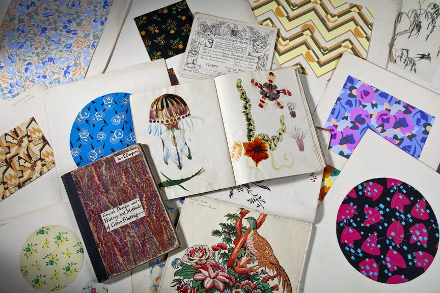 Jean Elizabeth Gregson textile design portfolio | Science Museum Group ...