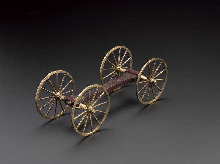 model carriage chassis with two axles, 1762 | Science Museum Group ...