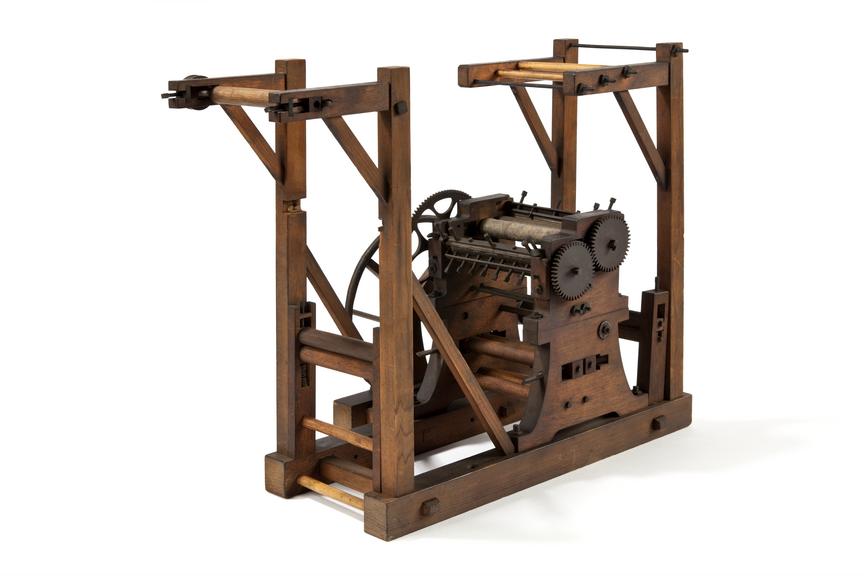 Calico printing machine model | Science Museum Group Collection