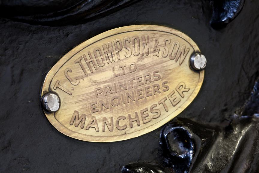 Cast iron Columbian printing press | Science Museum Group Collection