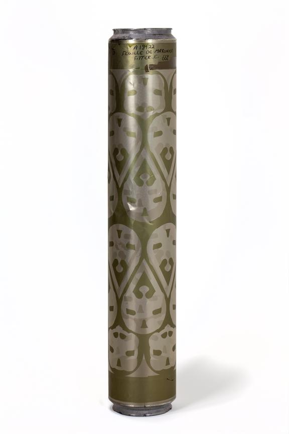 ABC Wax screen printing roller | Science Museum Group Collection