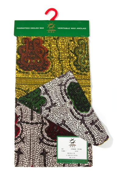 ABC Wax fabric sample book | Science Museum Group Collection