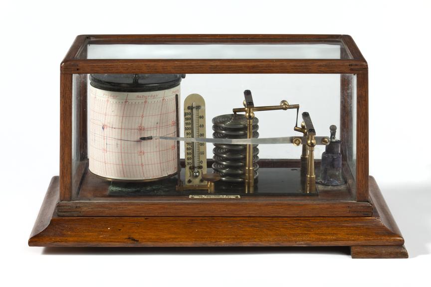 Barograph, made by Thomas Armstrong & Brother. | Science Museum Group ...