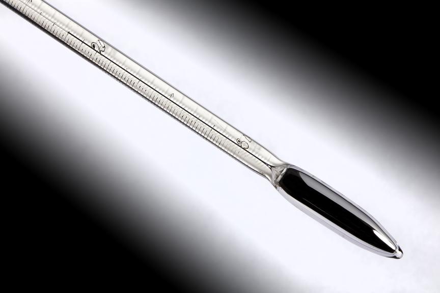 Graduated mercury thermometer | Science Museum Group Collection