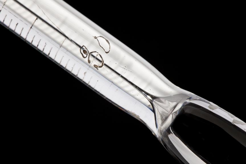 Graduated mercury thermometer | Science Museum Group Collection