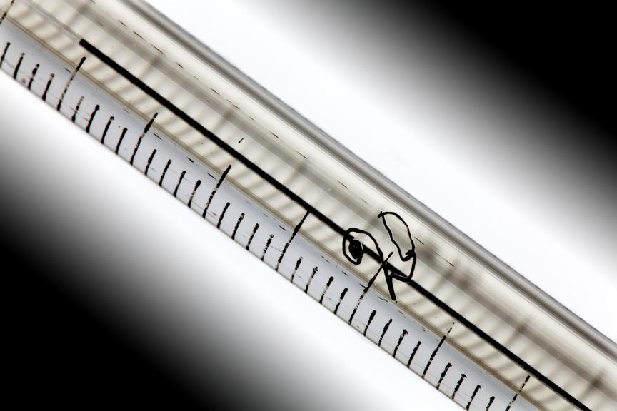 Graduated mercury thermometer | Science Museum Group Collection