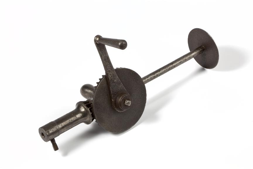 All-steel hand-operated breast drill | Science Museum Group Collection
