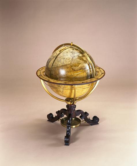 Terrestrial Globe by George Adams | Science Museum Group Collection