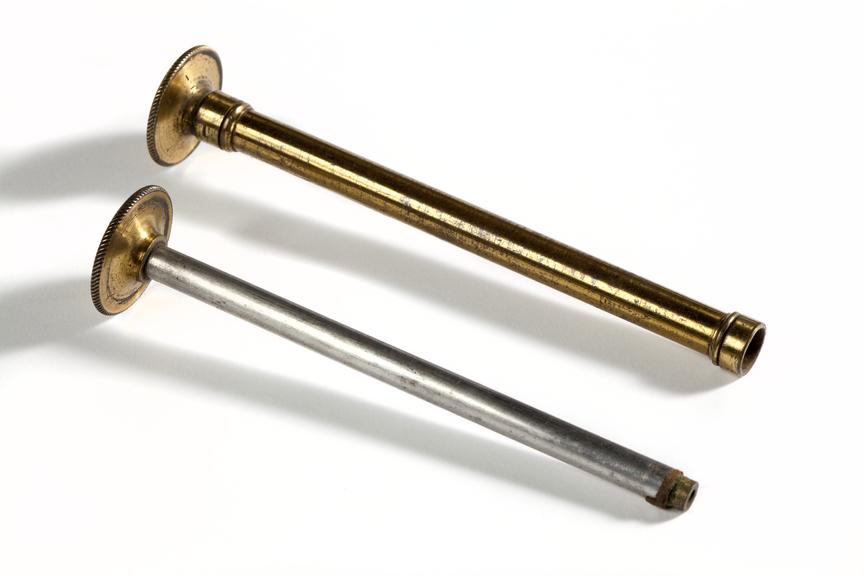 Brass fire pistol, known as a fire piston | Science Museum Group Collection