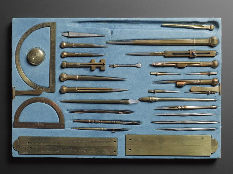 Architect's drawing instruments | Science Museum Group Collection