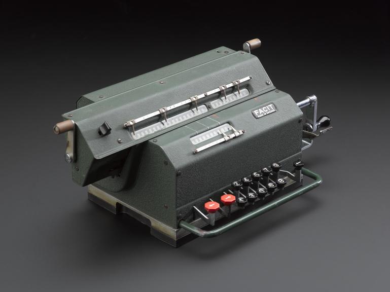 Facit model NLx manual calculating machine | Science Museum Group ...