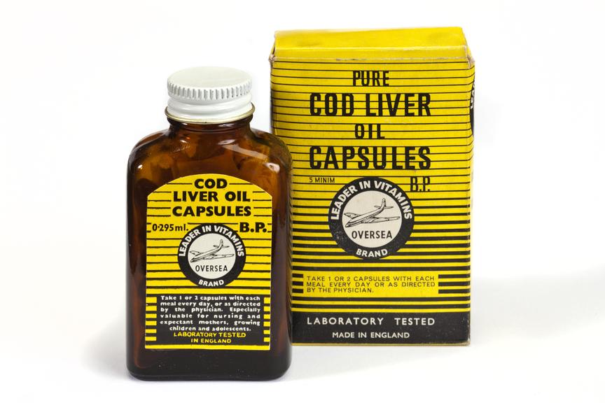 Pure Cod Liver Oil capsules BP | Science Museum Group Collection