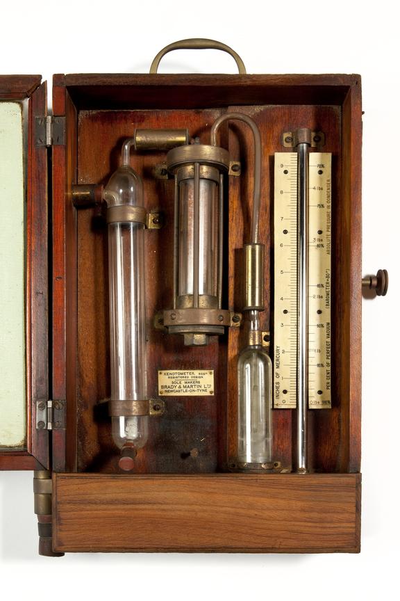 Kentometer mercury gauge | Science Museum Group Collection