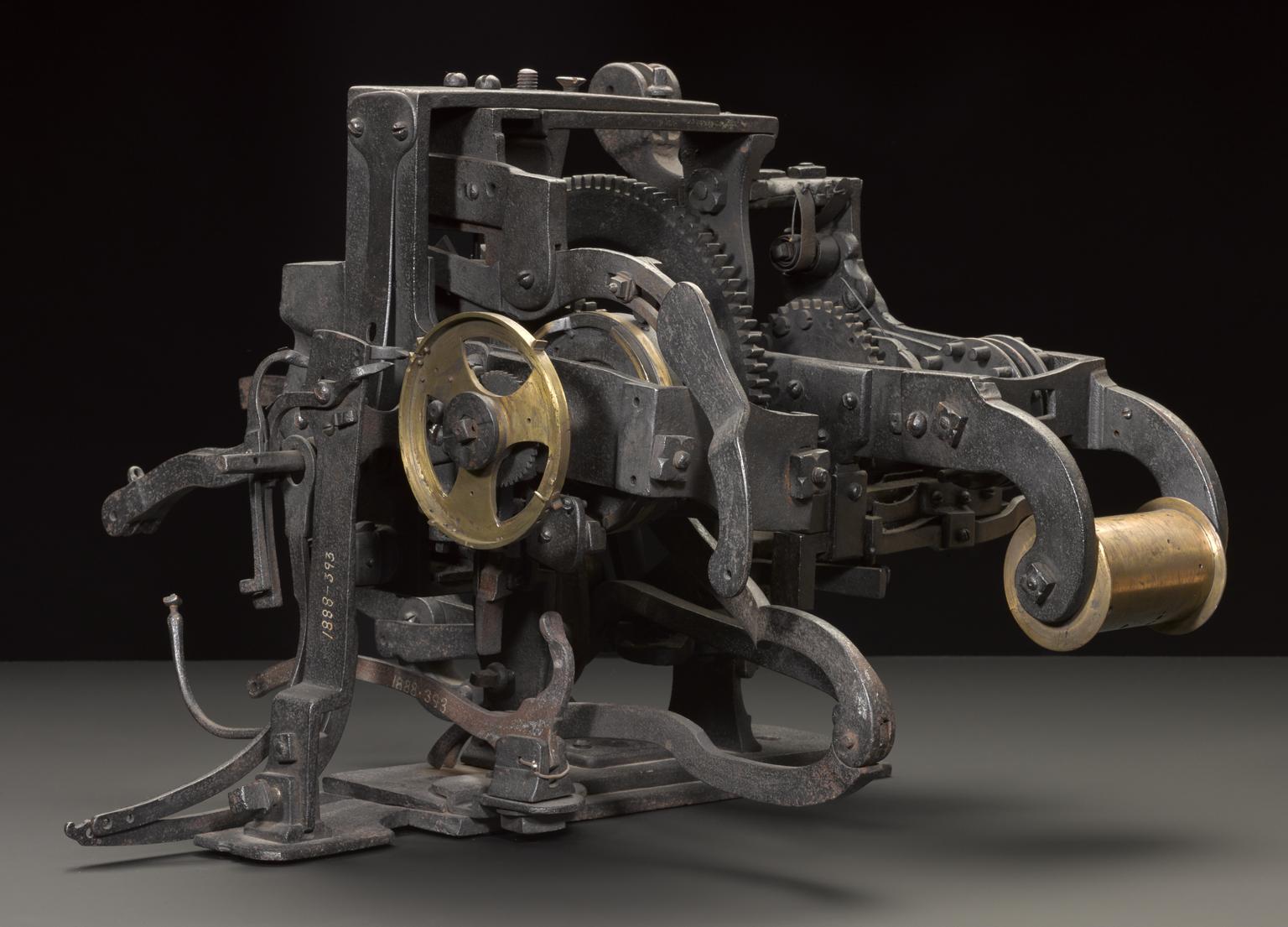 Automation Mechanism for 'Rose-Engine' Lathe | Science Museum Group ...
