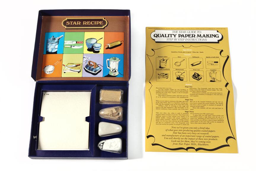 'The Star Recipe' papermaking kit | Science Museum Group Collection