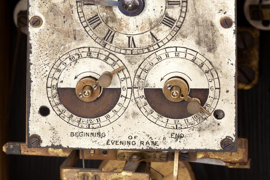 Dual-rate electricity supply meter | Science Museum Group Collection