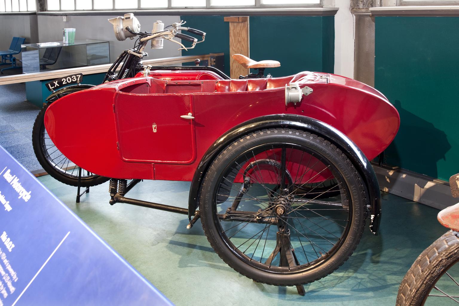 Motorcycle and sidecar combination | Science Museum Group Collection