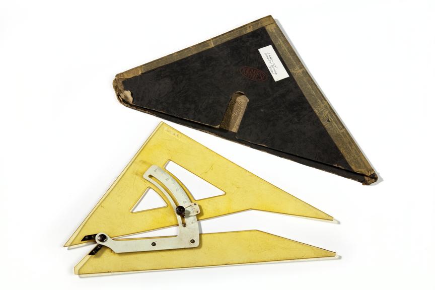 Set square used by Johnny Berry | Science Museum Group Collection