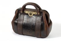 Slotter's gas meter cash bag with lock. Used by Manchester Corporation ...